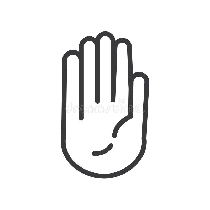 Stop Hand Gesture Stock Illustrations – 13,385 Stop Hand Gesture Stock ...