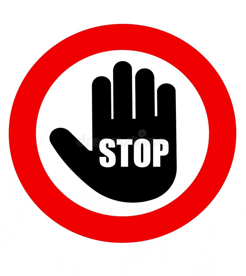 Stop Hand Clipart