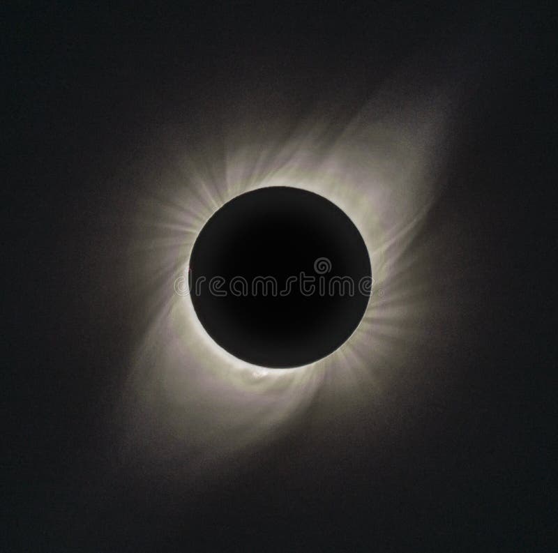 30-stop HDR of Corona O Solar Eclipse at Totality Seen from Vacuna ...