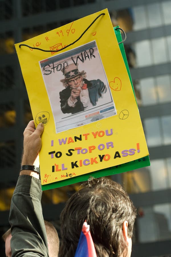 Stop or I ll kick your editorial photography. Image of campaigner ...