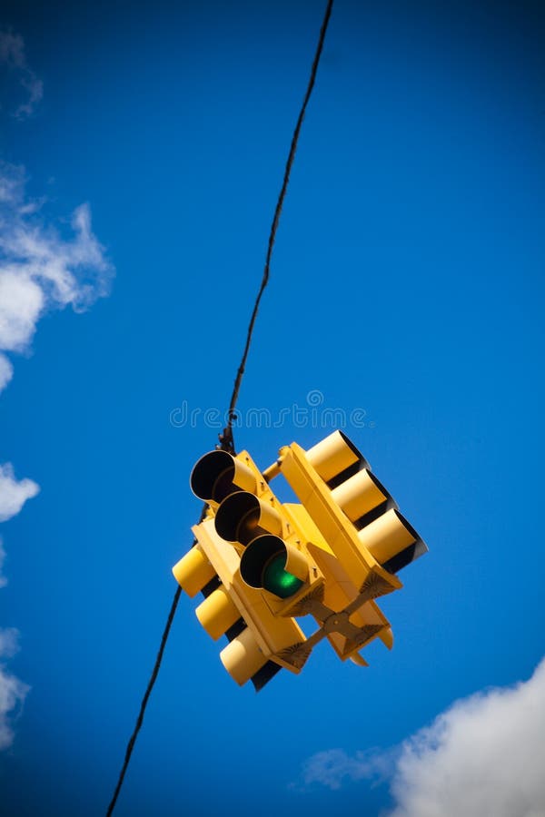 Stop light stock photo. Image of blue, cloud, green, light - 10835354