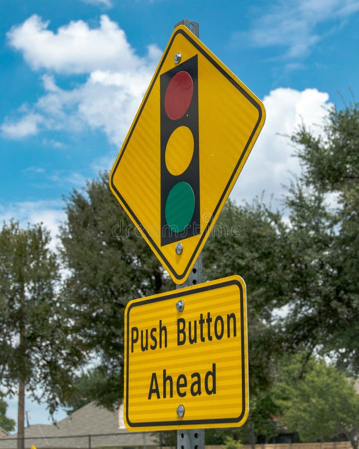 Yellow Stop Light Sign stock photo. Image of miles, slow - 9111554