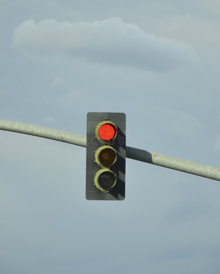Stop light . stock photo. Image of light, danger, pole - 45014186
