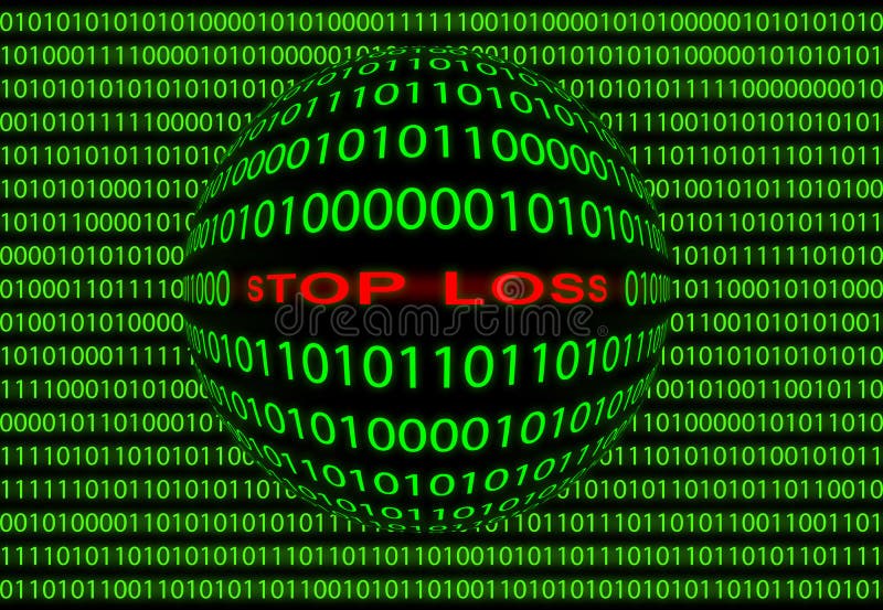 Stop loss. stock illustration. Illustration of generated - 52022276