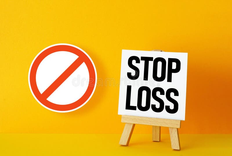 Stop Loss is Shown As Business and Financial Concept Stock Image ...