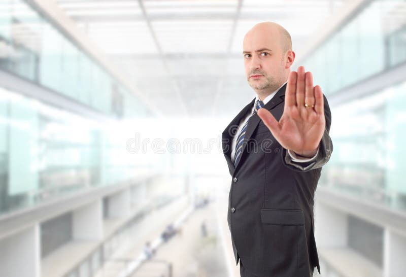 Stop man stock photo. Image of halt, hold, friendly - 142936280