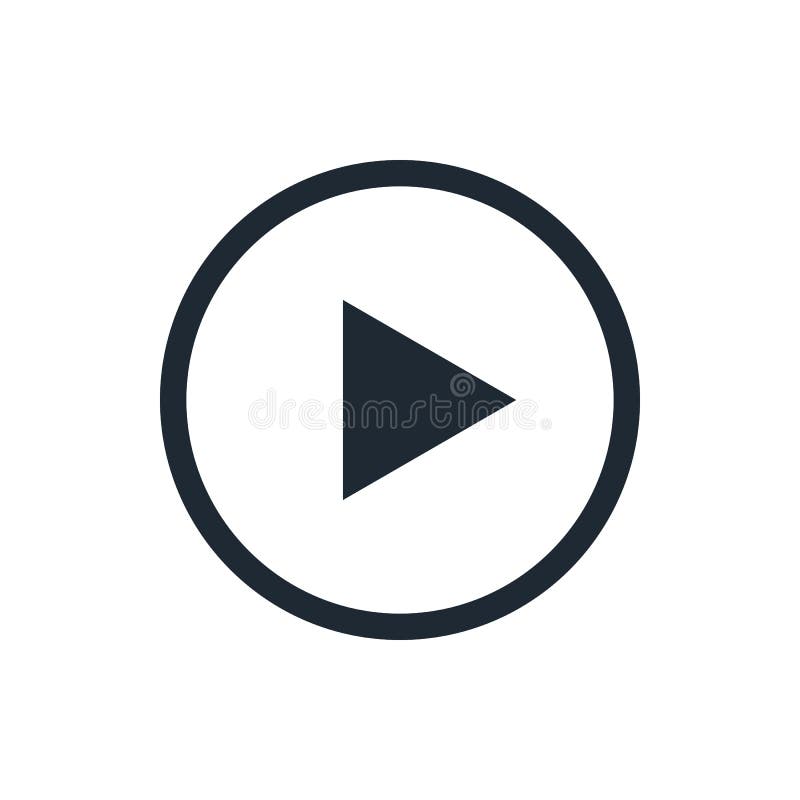 Stop Media Player Icon stock vector. Illustration of music - 189115784