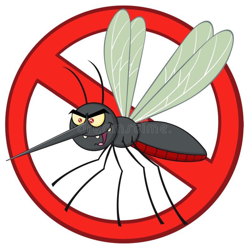 Angry Mosquito Cartoon Character Flying with Blood Drop Stock Vector ... Angry Mosquito Cartoon Character Flying with Blood Drop Stock Vector ...