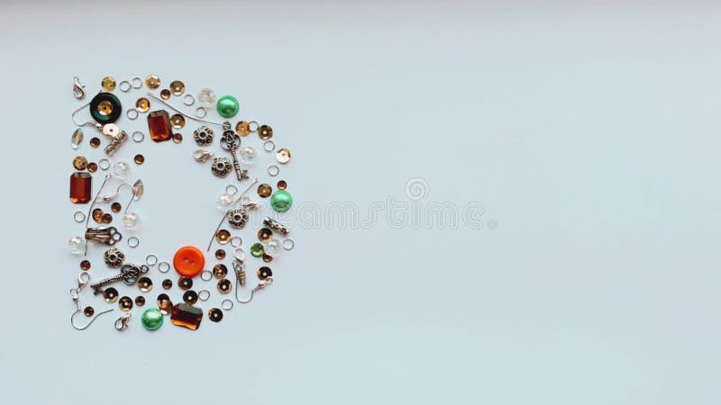 Stop Motion Animation of the Disappearance of a Diy Lettering Collected ...