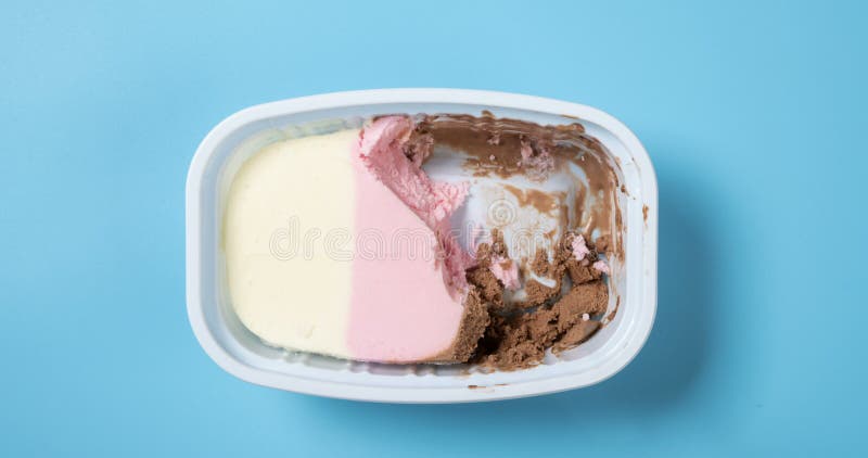 Stop Motion Animation of a Man Eating Ice Cream Cones Stock Video ...