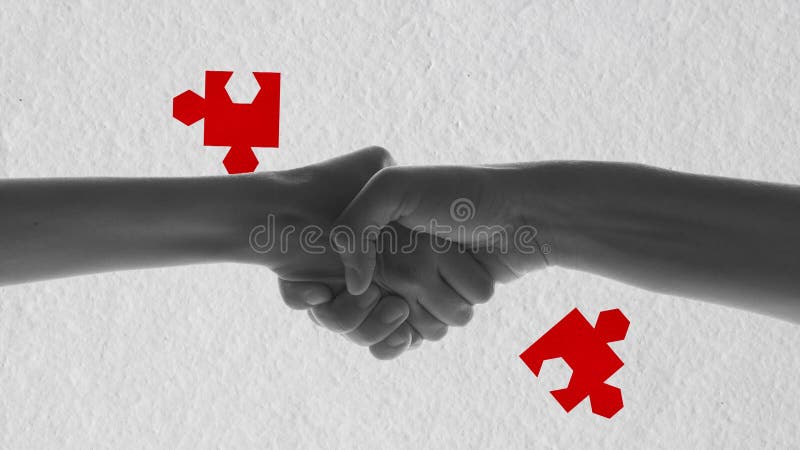 Stop Motion, Animation. Human Hands Shaking Symbolizing Professional ...