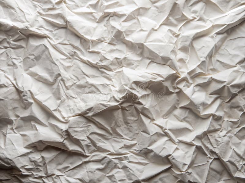 Stop Motion Background a Detailed Textured White Crumpled Paper Surface ...