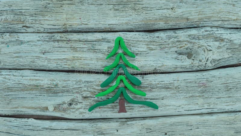Stop Motion with Christmas Tree Stock Footage - Video of holiday, hand ...
