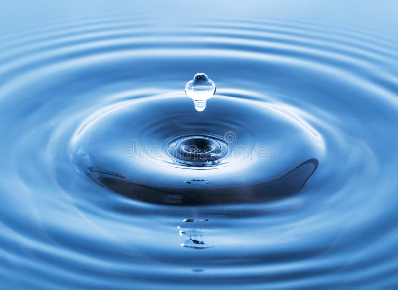 Stop Motion Droplet Water Surface Creating Wave Pattern Stock Photos ... Stop Motion Droplet Water Surface Creating Wave Pattern Stock Photos ...