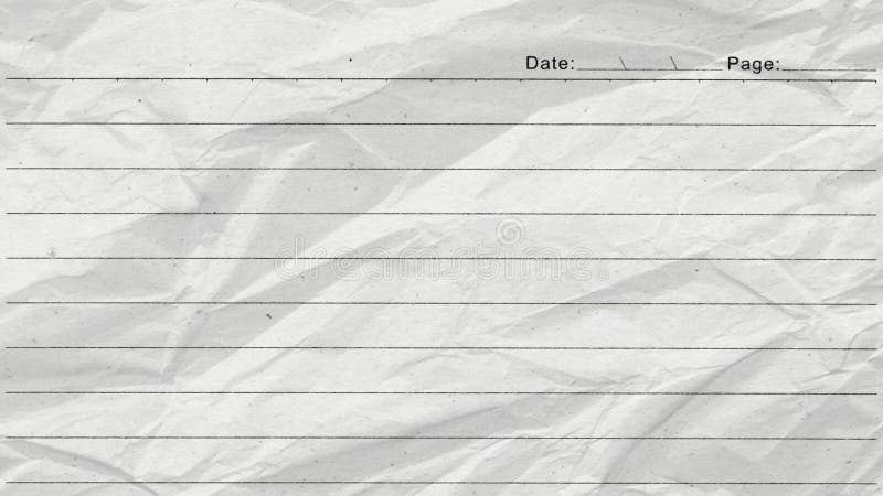 Stop Motion Looped Animated Paper Sheets from a Notepad Background ...