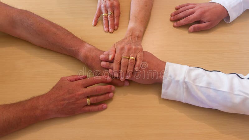 Stop Motion of Overlapping Hands As a Symbol of Friendship and ...