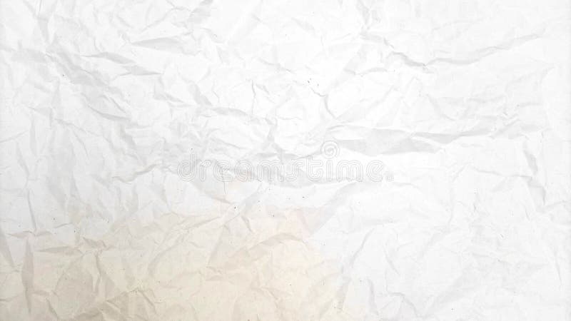 Stop Motion Real Paper Texture Background. Plain White Crumpled Paper ...