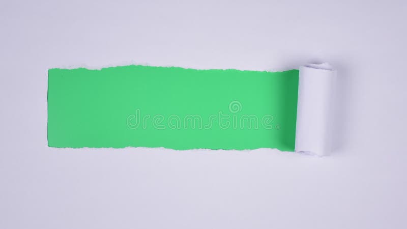 Torn Paper and Green Screen Stock Image - Image of idea, parcel: 28013483