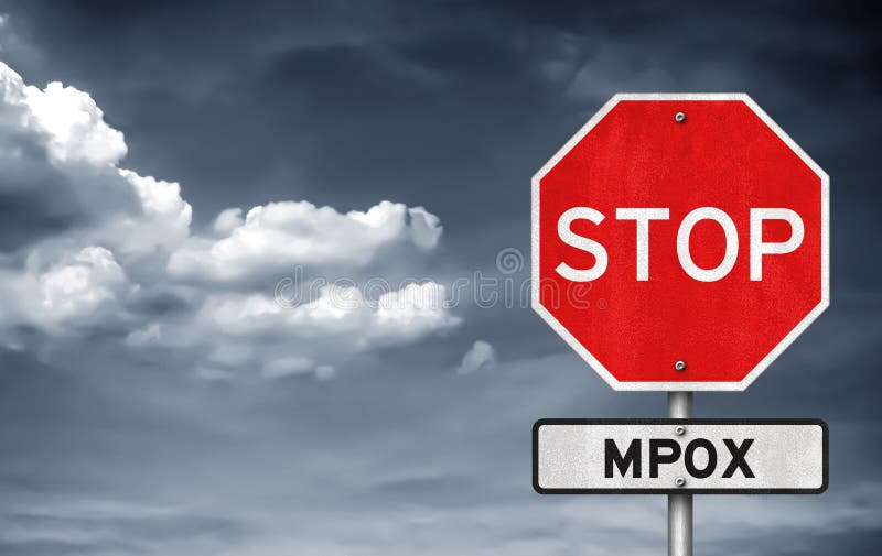 Stop Mpox Sign Formerly Known As Monkeypox Stock Photo - Image of ...