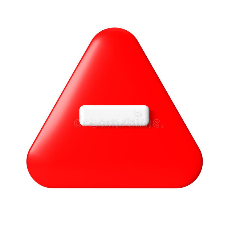 Stop no entry 3d sign stock illustration. Illustration of document ...