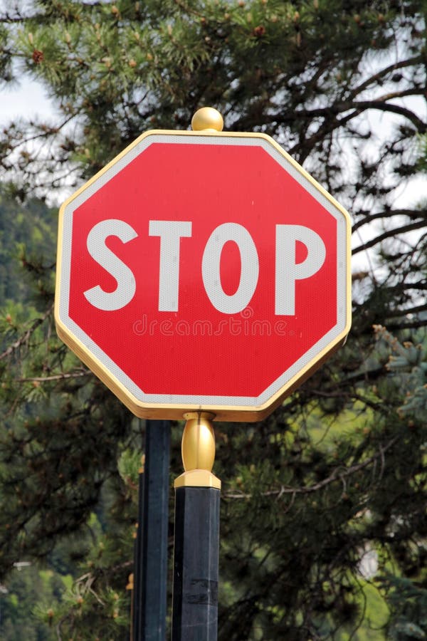 Stop stock photo. Image of residential, board, area, europe - 41903288