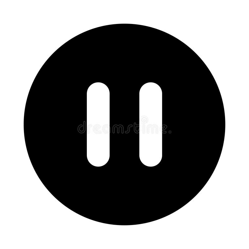 Stop and Pause Icon, Interface Media Button, Internet Player Video ...