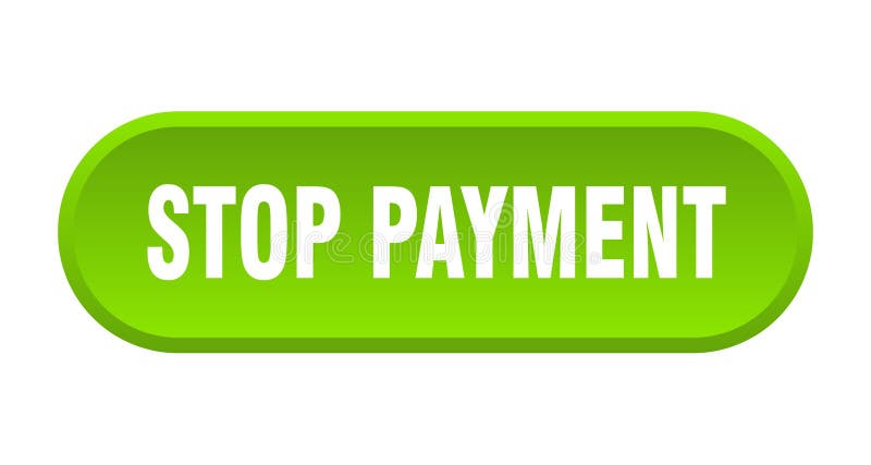 Stop Payment Stamp. Stop Payment Round Grunge Sign Stock Vector ...