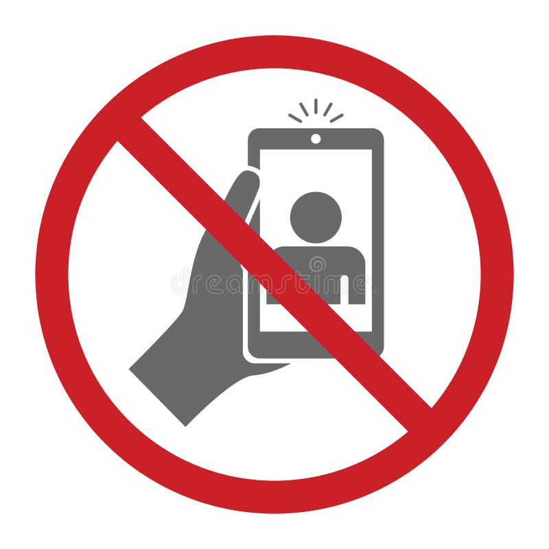 Stop Photographing, Video and Audio Recording Warning Sign Collection ...