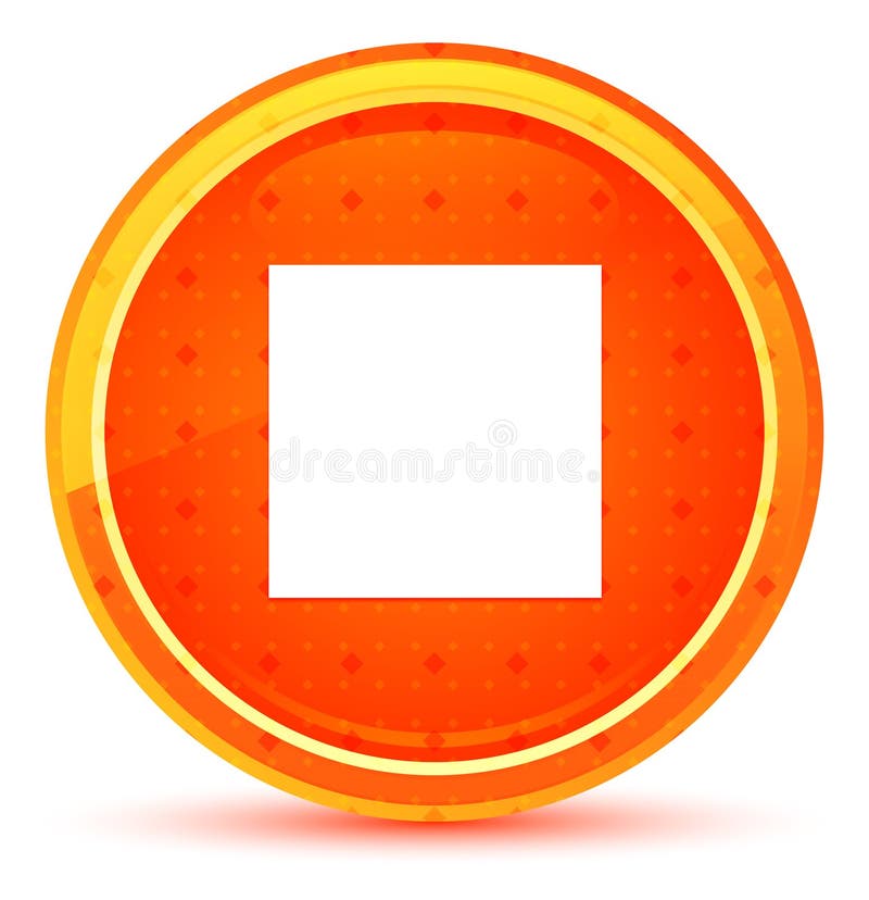 Stop Play Icon Modern Abstract Green Diamond Button Stock Illustration ...