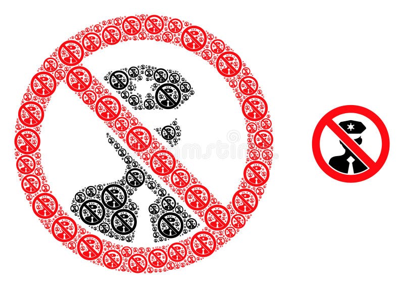 Stop Policeman Fractal Icon Collage Stock Vector - Illustration of ... Stop Policeman Fractal Icon Collage Stock Vector - Illustration of ...