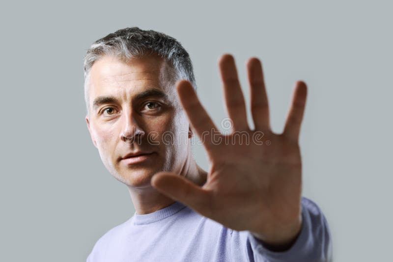 Stop stock image. Image of stop, human, adult, horizontal - 31097747