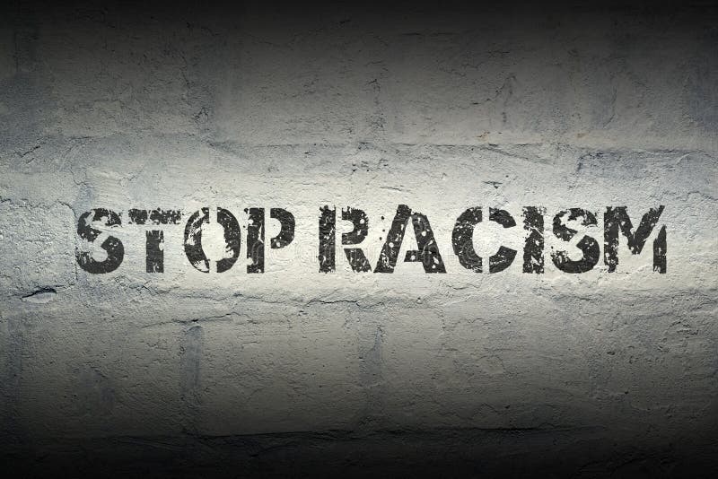 Stop racism GR stock image. Image of gradient, reject - 82284329