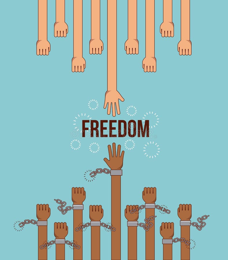 Stop racism image stock vector. Illustration of interracial - 92161873