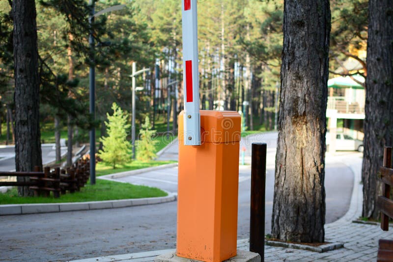 Stop ramp for cars stock image. Image of cars, road, nature - 61708957
