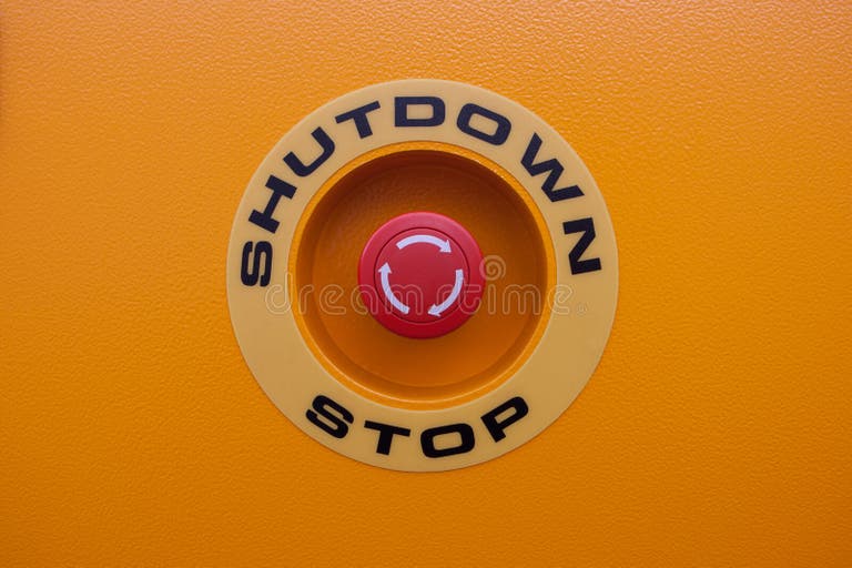 Stop red button stock image. Image of button, help, scratched - 19639677