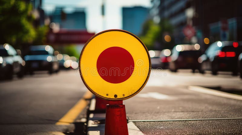Stop Red Circle Line through it Stock Illustration - Illustration of ...