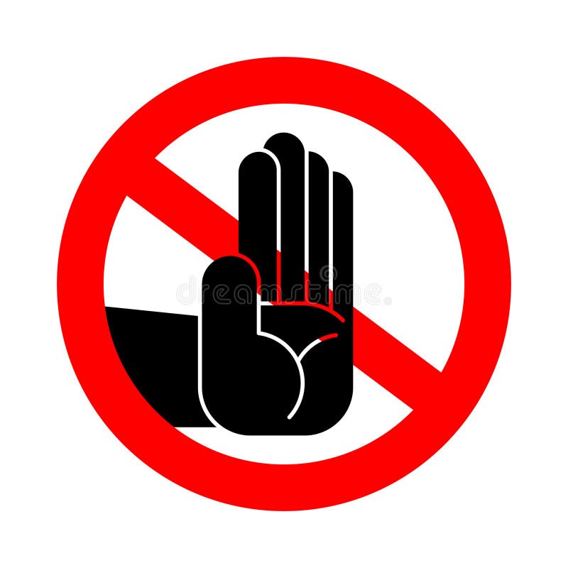 Refuse Hand Sign Stock Illustrations – 4,038 Refuse Hand Sign Stock ...