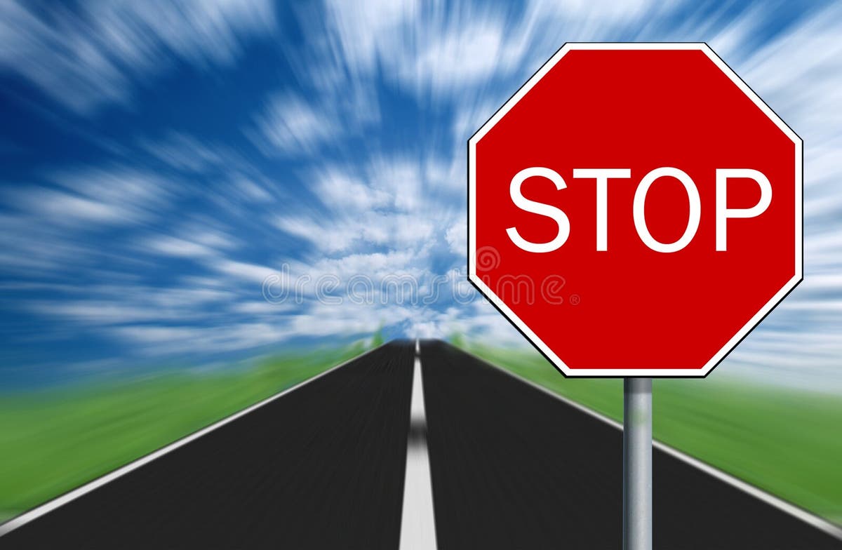 Empty Stop Sign Stock Illustrations – 9,981 Empty Stop Sign Stock ...