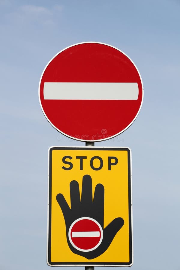 Stop road sign stock photo. Image of signage, sign, symbol - 257856238