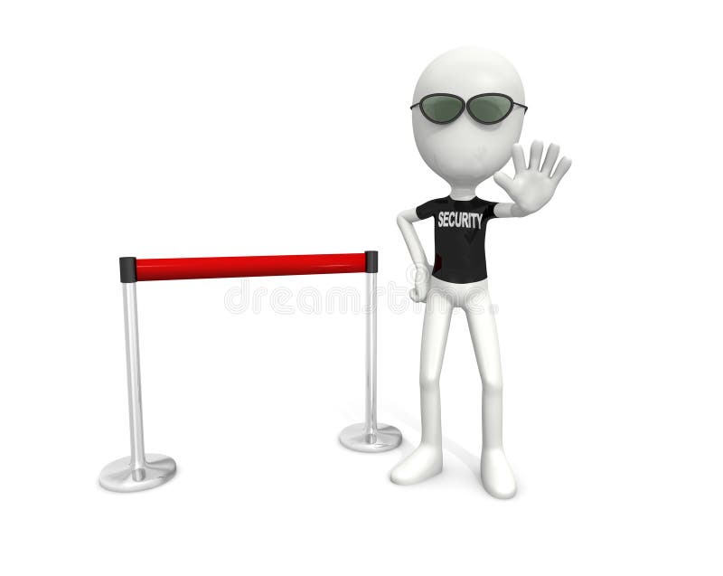 Stop. Security stock illustration. Illustration of glasses - 18993449