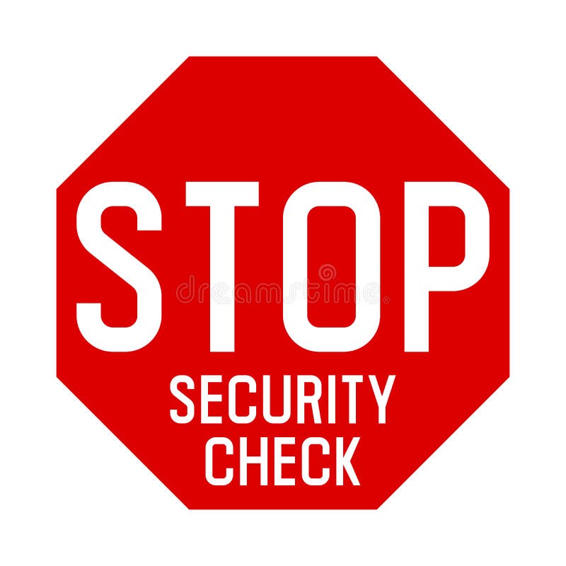 Security Checkpoint Searching Stock Illustrations – 18 Security ...