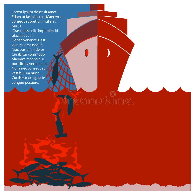 Stop Shark Finning and Safe Nature.Vector Flyer for Text Stock Vector ...