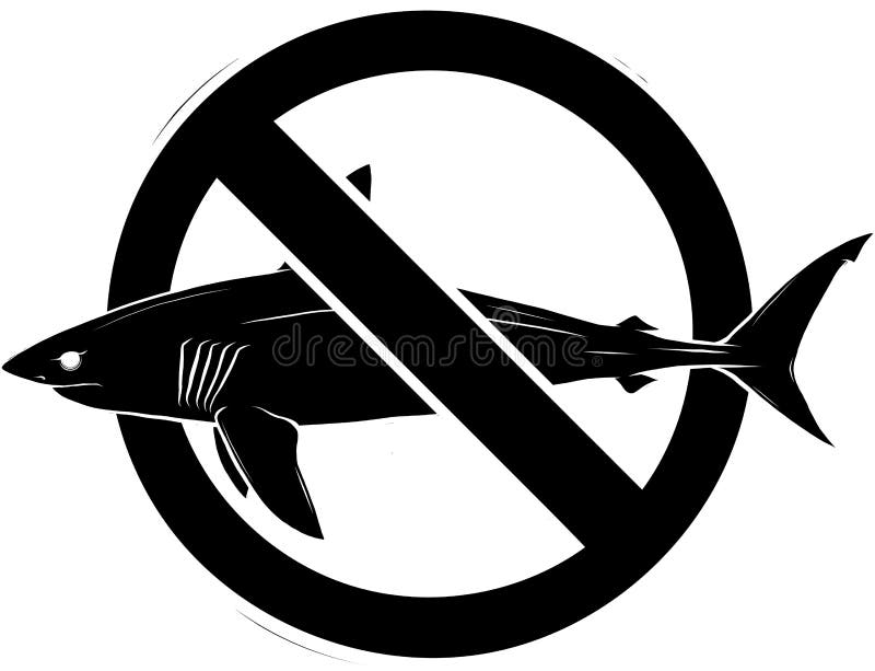 Stop Shark Finning Stop Sign