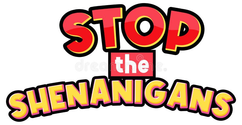 Shenanigans Stock Illustrations – 437 Shenanigans Stock Illustrations ...