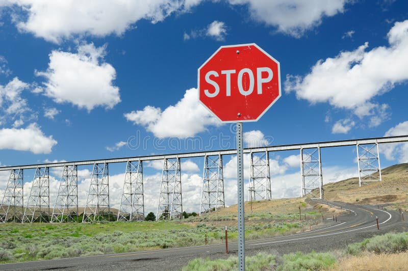 Stop sign stock photo. Image of roadside, control, traffic - 14940140