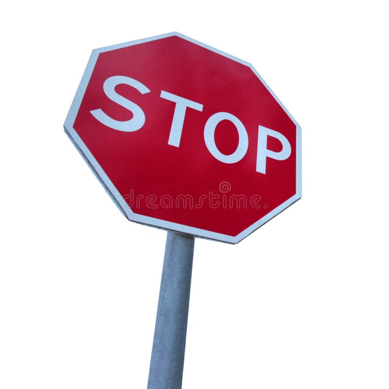 Stop sign stock image. Image of enforcement, circle, octagon - 22232243