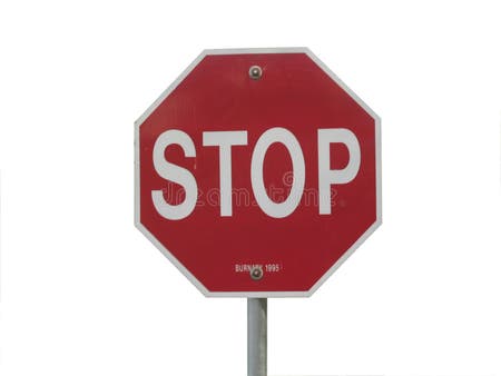 Stop Sign stock photo. Image of obey, traffic, sign, white - 311346