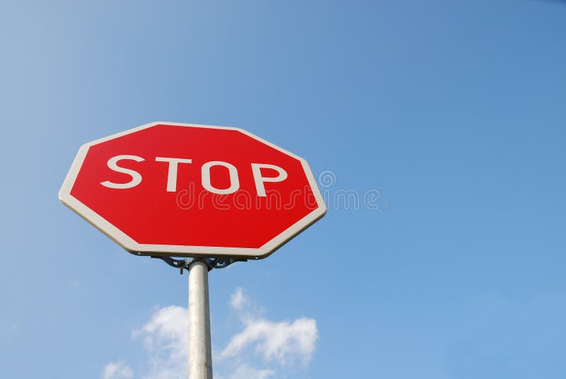 Stop sign stock image. Image of concept, transportation - 3200465