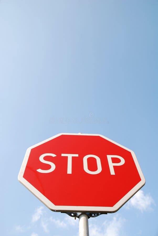 Stop Sign Picture. Image: 3200653