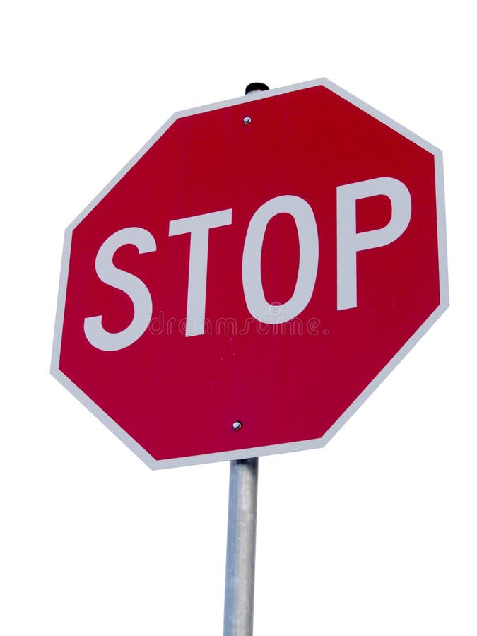 Stop Sign stock photo. Image of conceptual, object, concept - 5066998
